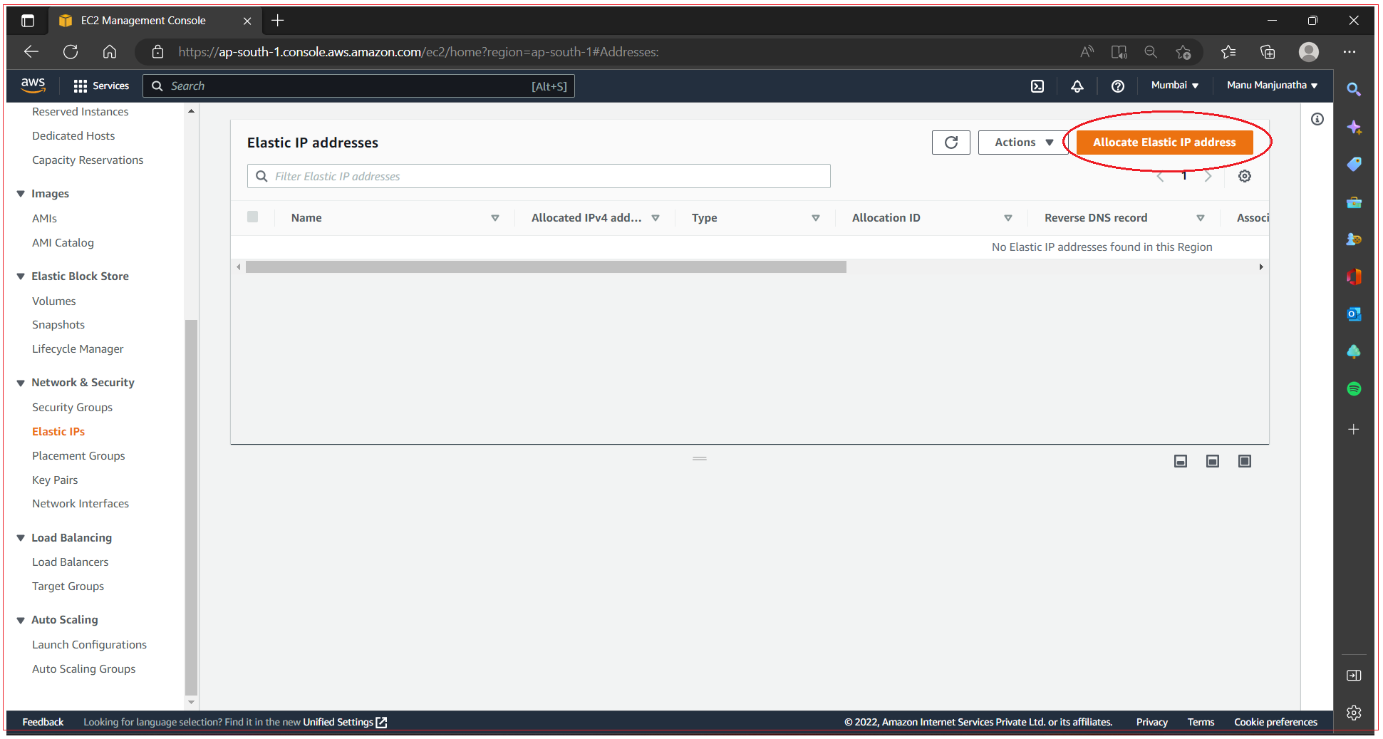 How To Allocate Fixed Public Ip Address To Aws Ec2 Virtual Machine Java4coding