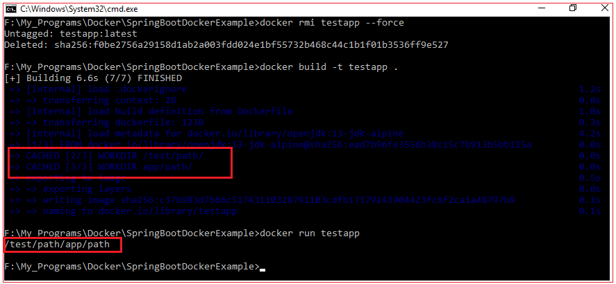 Docker Workdir Command Java4coding