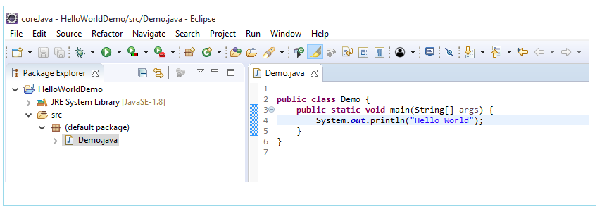 Java Program Using Eclipse Java4coding
